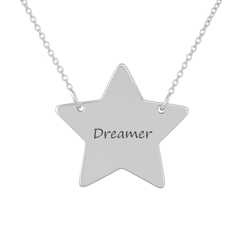 Colier Star Signature, argint 925